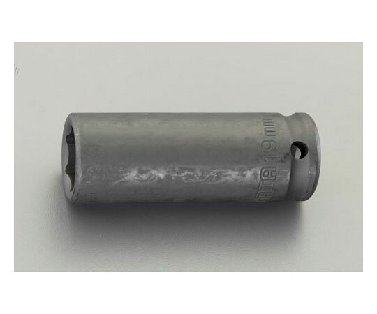 エスコ ディープインパクトソケット　1/2"DR×11mm EA687HB-11 1個●差込角：1/2"●対辺：11mm●外径：24.2mm●全長：82mm