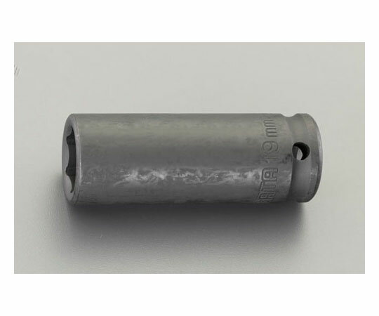 エスコ ディープインパクトソケット　1/2"DR×32mm EA687HB-32 1個●差込角：1/2"●対辺：32mm●外径：34mm●全長：82mm