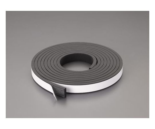 エスコ 気密スポンジ（シャッター用）　30×10mm×6m EA944KD-7 1個●シャッター下端に取り付け、すき間をふさいで雨やゴミをシャットアウトします。●豪雨時の冠水被害などを軽減します。●材質：EPDMスポンジ●粘着付●サイズ：幅...