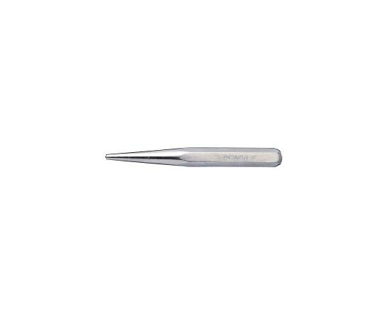 新潟精機（SK） ネイルポンチ　フロア釘用 NP-100F 1本●フロア釘の釘締めに。●先端は釘頭部のくぼみが入る為、ズレにくいです。●全長（mm）：100●胴径（mm）：10●先端硬度（HRC）：51