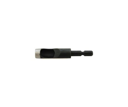 新潟精機（SK） 六角軸皮抜きポンチ 11mm HMP-11 1本●皮・布・紙の穴あけ、レザークラフト、手芸に。●6.35mm六角軸で、ドリルドライバに取り付けて使用できます。●電動工具の回転力を利用するため、効率よい穴あけが可能です。●サ...