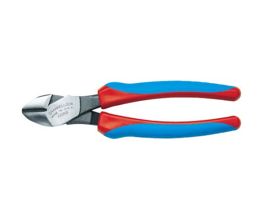 CHANNELLOCK 強力型ニッパ　189mm　コンフォートハンドル E337CB 1丁●軽量かつ強力型デザインで軽い力で扱うことができます。●Code Blueハンドルは耐久性が高く快適な使い心地のデザインです。●刃の部分は高周波焼入れ...