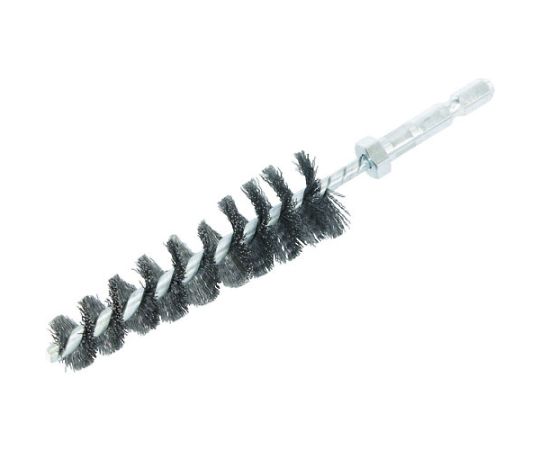 トラスコ中山 六角軸テーパーネジリブラシ　硬鋼線　0.2Φ　14Φ〜24Φ穴用 6TNB-1424-WB 1本●テーパー型なのでサイズ選定が容易にできます。●インパクトで使用できるので、手作業に比べて作業性が大幅に向上します。●あらゆるパイ...