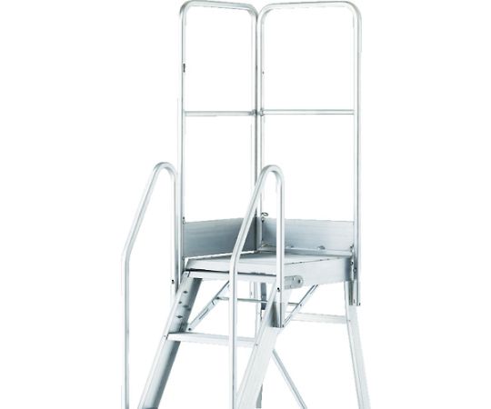 トラスコ中山 踏み台TDAD用片側開口手すり 高さ1100mm TDAD-TK-110 1台●差込式なので、簡単に脱着ができます。●品名：片側開口手すり●適合機種：TDAD-090、120、150、180●本体適合機種：TDAD-090、1...