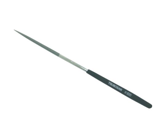 ツボサン ダイヤモンドヤスリ　S-12　三角　#600-40L DSSA1260 1本●NI電着法によりダイヤ粒を固定し、密着度・研削度・耐摩耗度などの性能がアップしました。●グリップ色の違いにより、作業中のダイヤ粒度識別が容易です。●セラ...