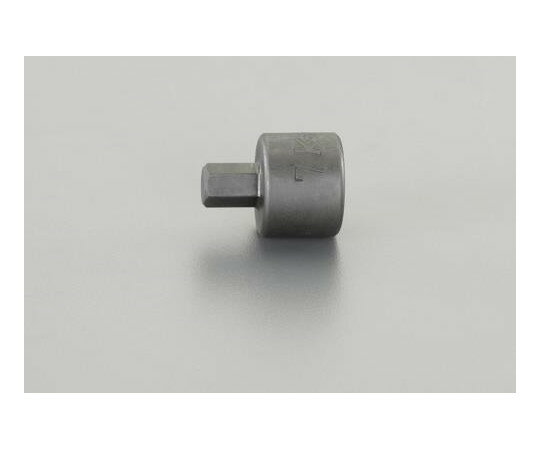 エスコ ビットソケット[INHEX]　3/8"DR×17mm EA618BZ-117 1個●差込角：3/8"●対辺：17mm●全長：25mm