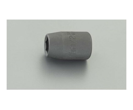 エスコ インパクトソケット（インチ）　1/2"DR×7/8" EA687HA-108 1個●差込角：1/2"●サイズ（インチ）：7/8●外径：31.8mm●全長：41mm