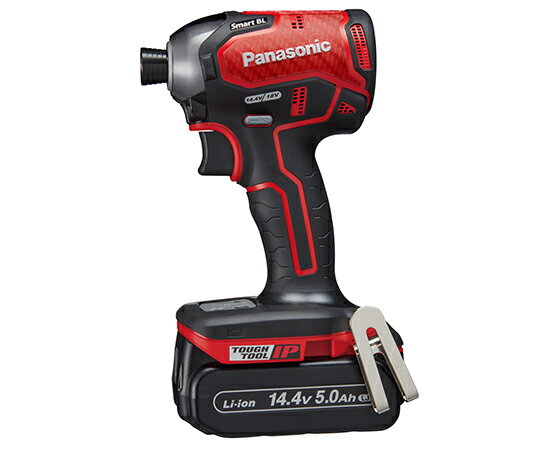 ライフソリューションズ 充電インパクトドライバー　赤 EZ76A1LJ2F-R 1台●新開発「Smart　BL」でモーター制御が進化。●連続作業に強い！●ネジ締めが速い！●作業効率をアップ！●アシスト機能も新世代へ●影が出にくい2灯LEDを...