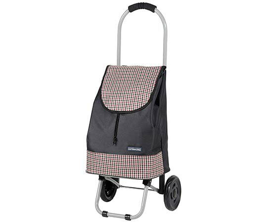 CAPTAIN　STAG ライフ　ショッピングキャリーカート　千鳥格子レッド UW-6018 1台●手に馴染んで持ちやすいソフトなハンドル。●ショッピングに便利なキャリーカート●重い荷物の移動にも●製品サイズ：330×300×880mm●重...