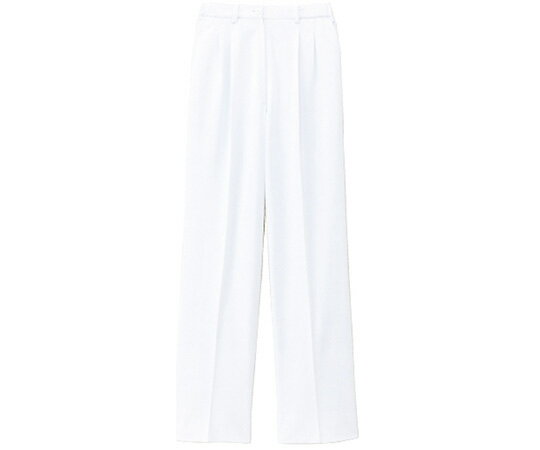 WHISEL（自重堂） ツータックパンツ　ホワイト　M WH10142 1枚●腰まわりの適度なゆとりでヒップラインが気にならないゆったりタイプのパンツ。●色：ホワイト●サイズ：M