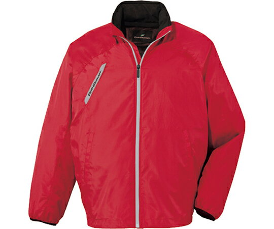 WHISEL（自重堂） ジャケット　レッド　L 81220 1枚●気軽に羽織れるスポーツテイストジャケット。●色：レッド●サイズ：L