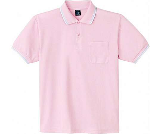 WHISEL（自重堂） 半袖ポロシャツ　ピンク　SS 85274 1枚●裏綿ハニカムメッシュで吸汗性抜群。●色：ピンク●サイズ：SS