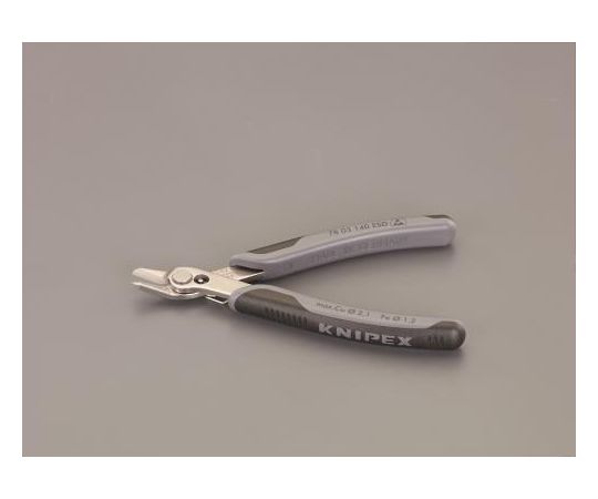 KNIPEX 精密用ニッパー（ESDグリップ）　140mm EA535KE-21 1個●極細ワイヤーも超精密にカットします。●型番：7803140ESD●材質：ステンレス●全長：140mm●ハンドル：コンフォート（ESD）●仕上げ：磨き●刃...