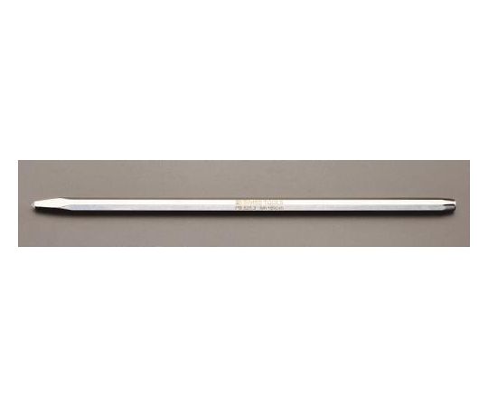 エスコ 電工用ポイントチゼル　10×250mm EA572DK-23 1本●材質：特殊鋼（クロムメッキ）●全長（mm）：250●刃幅：10