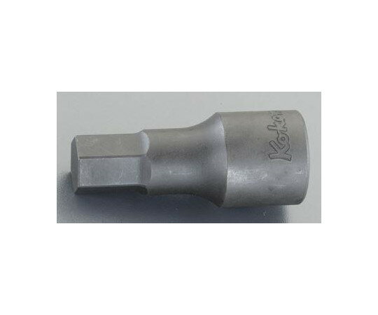 エスコ [INHEX]ビットソケット　1/2"DR×1/2"/60mm EA618CS-10 1個●全長（mm）：60●差込角：1/2"●対辺（インチ）：1/2