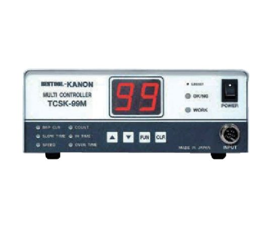 中村製作所（カノン） ポカヨケマルチコントローラーTCSK-99MA TCSK-99MA 1台●締め付け個数を管理するコントローラーです。●集中管理システムでも対応可能な入出力端子を内蔵しています。●オプションで無線式仕様も可能です。●ネジ...