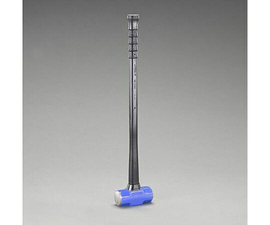 アズワン 大ハンマー（軟鋼）　7.2kg/812mm EA575BK-15 1本●丈夫なファイバーグラス柄に、握りやすく滑らないゴムグリップ付。●全重量（kg）：7.2●頭径（mm）：70●全長（mm）：812●材質：ヘッド：軟鋼　ハンドル...