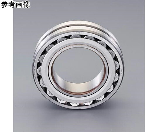 アズワン 自動調心ころ軸受　[22215RZKW33] EA966KC-215 1個●材質：高炭素クロム軸受鋼●呼び番号：22215RZKW33●サイズ（mm）：d：75　D：130　B：31●対称ころテーパー穴●油穴・油溝付