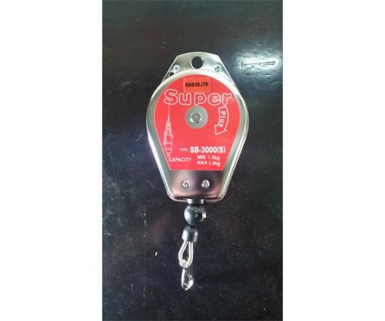 アズワン スプリングバランサー　1.5-3.0kg/1.4m EA987ZF-4 1個●ワイヤーロープに異常が見られたら使用を止めて下さい。●容量（kg）：1.5〜3.0●本体サイズ：99.5（W）×147（H）mm●ワイヤーロープ：φ2....