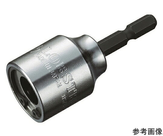 ロブテックス 全ネジ用ソケット　"ストロック"　12.7mm（1/2） DSZN127 1個●ローラーが自動的にネジ部をつかみ、素早く取付けます。●フォームタイ・Pコンの着脱にも使用できます。●ソケット部の六角穴に六角軸を圧入することで、ね...