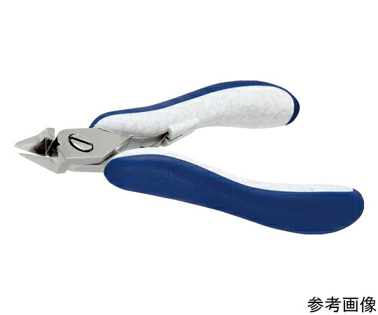 IDEAL-TEK ESD精密ニッパ　先細リリーブ形　大　セミフラッシュ刃　120mm ES5550-CR-BG-IT 1丁●静電気帯電防止（ESD）仕様です。●刃部硬度は63HRCです。●刃先は完全な対称性を備えており、精度の高い切断が可...