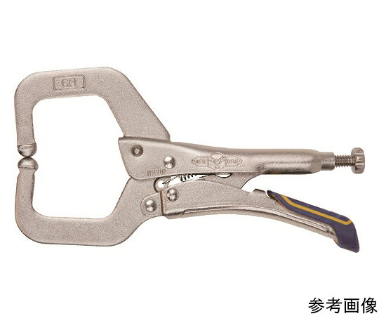 IRWIN ロッキングCクランプ　6R　FR　150mm IRHT82585 1丁●角鉄材同士の固定や溶接、はんだ付け、接着作業に適しています。●障害物を避けて奥深い場所をクランプすることができます。●スクリューボルトでグリップ力の微調整が...