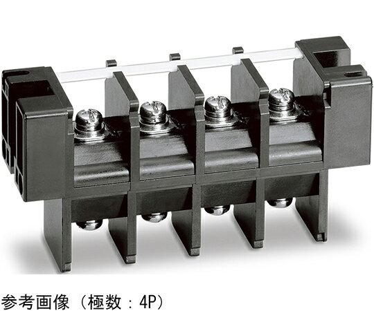 サトーパーツ 貫通型ネジ式端子台　高容量型　端子間ピッチ21mm　7P ML-5100-M5-7P 1個●極数：7P●主絶縁材：ポリカーボネート(UL94V-0)●絶縁抵抗：DC500V、1000MΩ以上●耐電圧：AC3000V(1分間)●...