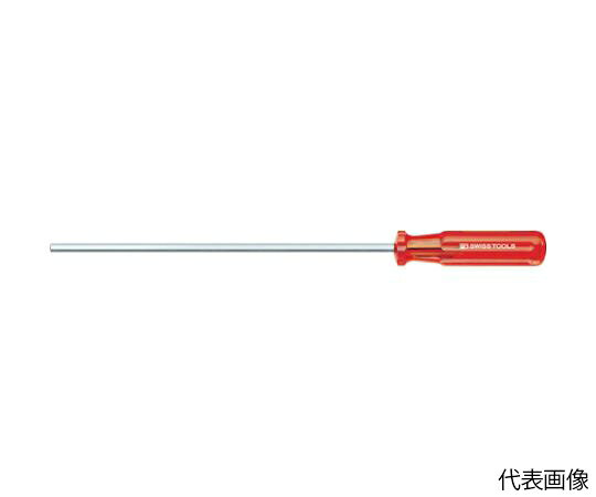 PBスイスツールズ 205L-6-280 六角棒ドライバー ロング 205L-6 1本●ブレードはニッケルクロームメッキされており、耐錆性と長寿命を可能にしています。●エッジは軽く隅取りしてあり、レンチをたやすくネジ穴に差し込むことができま...