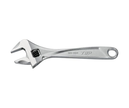 トップ工業 ワークワイド（ガタ無しモンキレンチ）210mm HM-32M 1丁●ワイドな口開きです。●ワンランク上のサイズまで開きます。●ガタ無しウォームを搭載しています。●バックラッシュレスをカット、ボルト・ナットを傷つけません。●非対称...