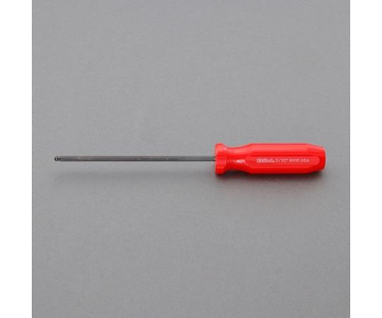 アズワン [Ball-Hex]ドライバー 5/32"×132mm EA573EV-108 1本●サイズ（インチ）：5/32●軸長（mm）：132●全長（mm）：224