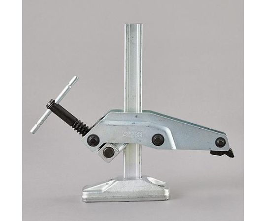 アズワン マシンテーブルクランプ（外側ハンドル） 0-200mm EA637CP-4 1個●穴あけ・フライス加工に。●最大開口：200mm●締付能力：657kgf●のど深さ：123〜140mm●レールサイズ：28×11mm●材質：スチール●...