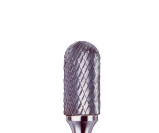 アズワン [Coated]超硬バー 11×25mm/6mm軸 EA819VB-11 1本●軸径：6mm●刃径×刃長×全長：11×25×70mm●材質：タングステンカーバイト、TiAINコーティング●適合材質：一般鋼、ニッケル、銅、銅合金、チ...