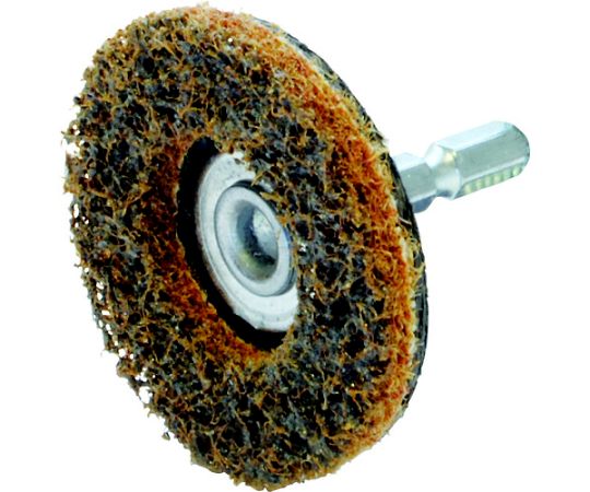 柳瀬 インパクト用ベタディスク 錆取用 #180 BDN09 1個●平面研磨が可能です。●用途に合わせた4種類7粒度です。●インパクト軸で着脱がワンタッチです。●サビ・塗装はがし●粒度（#）：180●外径（mm）：50●幅（mm）：10●軸...