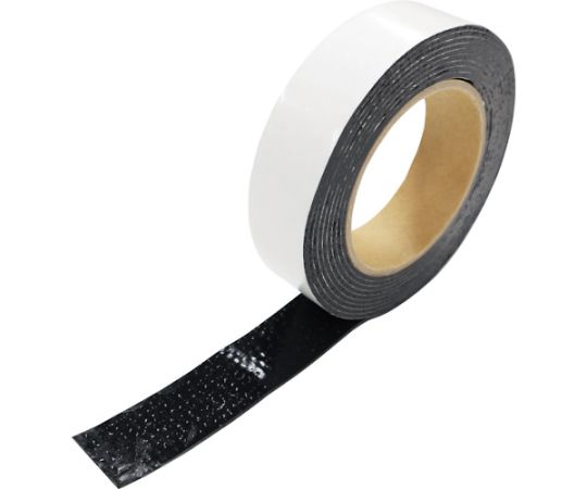 日東エルマテリアル 厚手両面ブチルテープ LS6928W 2mm×30mm×5m ブラック LS6928W-30 1巻●ポリエチレン基材の両面にブチルゴム系の粘着材を塗布しており、耐久性・耐水性・気密性に優れています。●VOC対策品です。●...