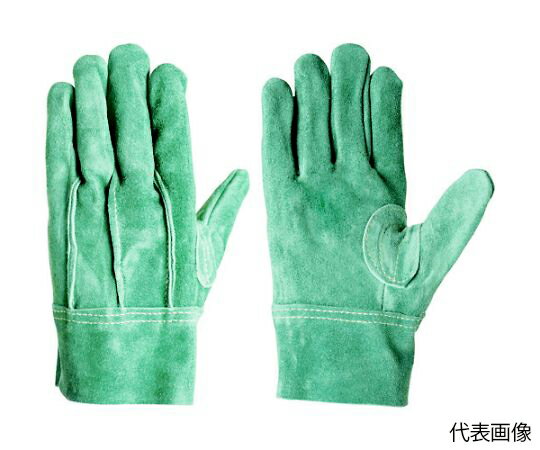 シモン 牛床革オイル加工手袋 OIL-107 LL 1双●特殊オイル加工で、油汚れに強く、洗濯してもソフト感が長持ちします。●機械加工作業に。●色：グリーン●サイズ：LL●全長（cm）：25.0●手のひら周り（cm）：25.0●中指長さ（c...