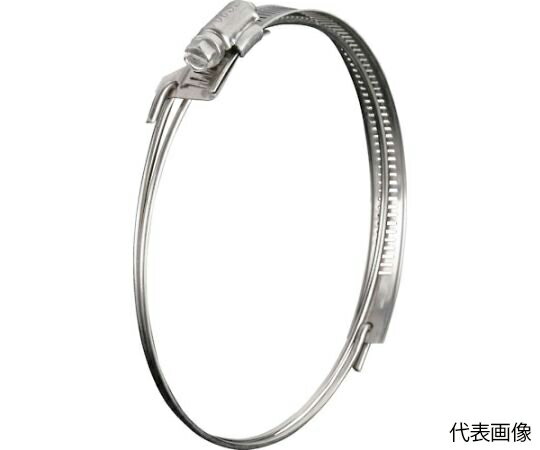 トラスコ中山 SYバンド250mm SY188250 1箱(10個入)●オールステンレスを採用しているため、耐腐食性が高いです。●管材、建機関連。●最大径（mm）：268●最小径（mm）：246●厚さ（mm）：2.5●締付トルク（N・m）：...