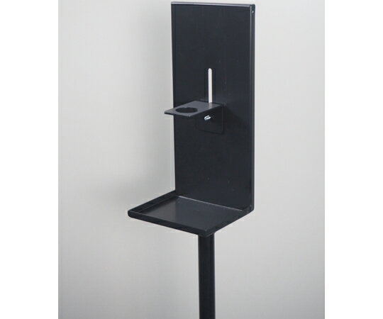 大一産業 ハンドサニタイザースタンド プッシュ式簡易スタンドタイプ 1台●手をかざすと自動でアルコール消毒液が出てくるため、プッシュ部に手を触れることなく使えて衛生的です。●材質：スチール（焼付塗装）●サイズ：W310×D310×H1135...