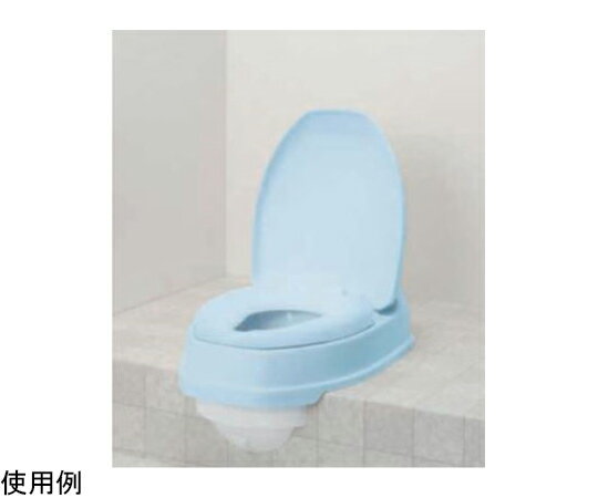 アロン化成 サニタリエースOD 両用式 ライトブルー 533-304 1個●家のトイレまで移動は可能だが、和式トイレにかがむには足腰や膝が不安な方に●オイルダンパー採用の上フタ・便座●▼上フタ・便座ともにオイルダンパーを使用しているので、う...