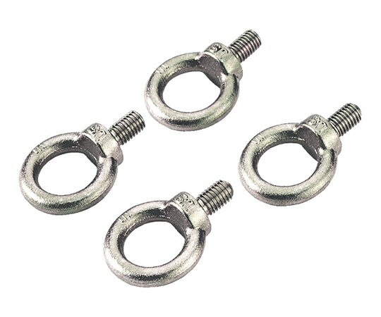 摂津金属工業 アイボルト W50×H86×D25mm 亜鉛めっき 4個入 RAEB-1235S 1式(4個入)●キャビネットラックをつるして移動させる場合にラック上面に取り付けます。●キャビネットラックの簡易固定にも利用できます。●外形サイ...