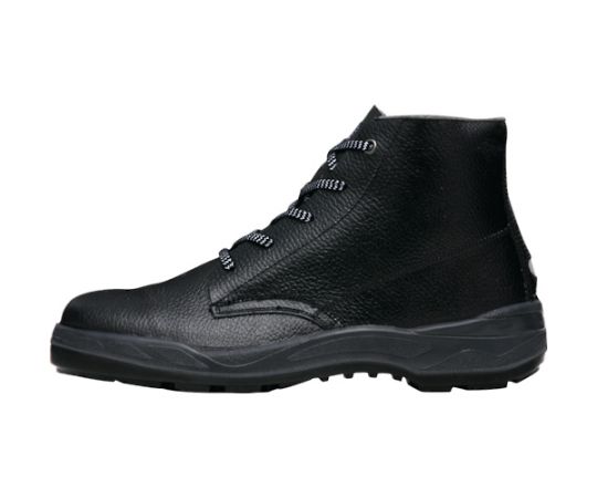 ジーベック 中編上 ブラック 28.0cm 85022-90-280 1足●ロングブーツと短靴の特長を併せ持つ中編上タイプのワークブーツです。●軽量でクッション性に優れたウレタン2層底の「ツヤなし」タイプで、一般的な作業現場向けです。●用途...