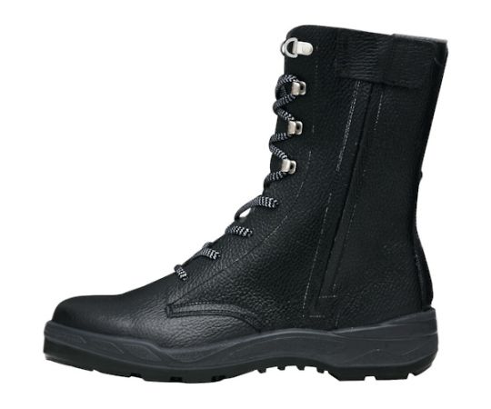 ジーベック 長編上 ブラック 26.0cm 85023-90-260 1足●ハードな現場に対応する編上ロングブーツの外側にサイドファスナーを装着しました。●ラクに着脱でき、マジックテープでファスナー引き手も隠せます。●軽量でクッション性に優...