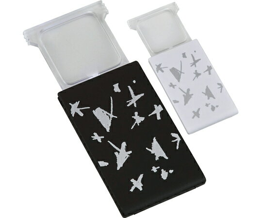 池田レンズ工業 LEDライト付スライドルーペ 2倍 中島良二 7599 1個●レンズを出せばライトがつきます。●倍率：2倍●レンズサイズ：39×44mm●その他：CR2025ボタン電池2個付、プラ●カラー：白・黒