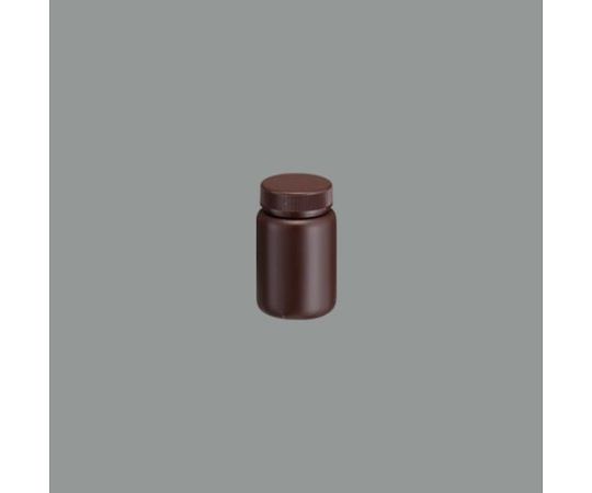アズワン 遮光型広口ポリ容器 φ48.5x80mm/100mL EA508AK-41 1個●遮光性に優れています。●容量（L）：0.1●胴径（mm）：48.5●高さ（mm）：80●材質：ポリエチレン●フタ内径：35.5mm●重量：18.2g...