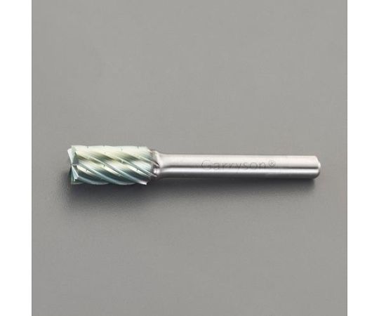 アズワン [Coated] 超硬カッター 9.6x64mm/6mm軸 EA819RB-9.6 1本●特許出願中の刃形状により、研削力と耐摩耗性が向上しています。●新開発のACCELERATORコーティングの効果で研削速度がアップしています。...