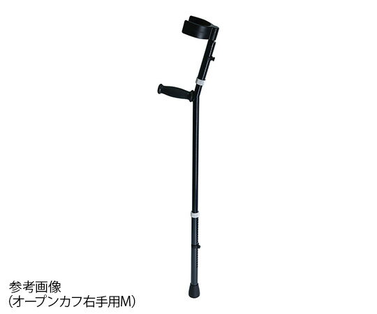 田辺プレス Mgクラッチ型　オープンカフ左手用M 1個●右手用、左手用、左右兼用の3タイプから選べます。●滑りにくい特殊グリップで、右手・左手用は手にしっかりかかる形状です。●品名：オープンカフ●仕様：左手用 M●材質：シャフト／マグネシウ...
