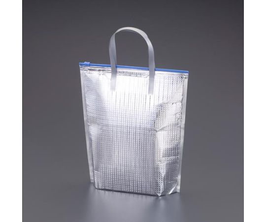 アズワン 保冷袋（ファスナー付/10枚）430x400（120）mm EA925MF-95 1箱(10枚入)●保冷性に優れた手提げタイプのパッケージ・ツールです。●冷たいものを、その温度状態（実施テスト）を保ちながら持ち運ぶことができます。...