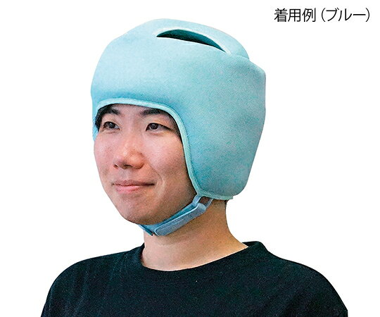 特殊衣料 保護帽（アボネットガードB　メッシュ）　ブルー　L 2078 1個●耳まで覆う深型タイプで後頭部までしっかりと守ります。●通気性の高い緩衝材を使用しているので、ムレにくく、快適な被り心地です。●内側の耳の部分の緩衝材をくり抜いてい...