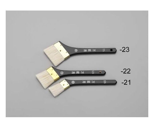 エスコ 万能刷毛 30mm 羊・豚毛混合 EA109MA-21 1本●用途：油性、水性、樹脂各塗料、オールラウンド刷毛●毛色：白毛●材質：羊毛・豚毛混合●全長：230mm●毛幅：30mm●毛丈：40mm●号数：10号●玉厚：9mm