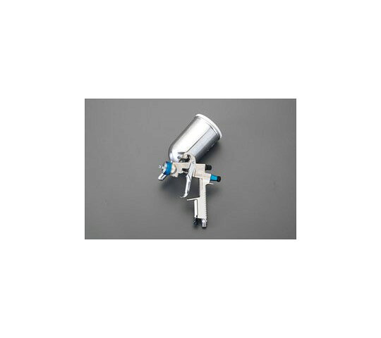 エスコ 500ccスプレーガン(上カップ付) EA121AB-5 1個●使用コンプレッサー：0.75kw●用途：小物、中塗、上塗用●使用圧力：0.25MPa●吐出し空気量：225L/min●ノズル径：1.3mm●取付ねじ：G（PF）1/4"...
