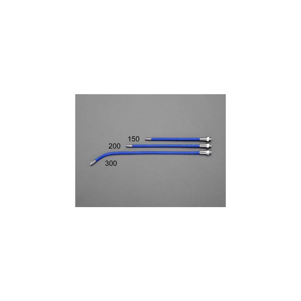 エスコ フレキシブルノズル　2.3穴×170mm/G 1/8" EA123AH-150 1本●ノズル長：150mm●エアー噴出量：150L/min●パイプ径：6mm●穴径：2.3mm●取付ねじ：G(PF)1/8”●材質：銅、11ナイロン●大...